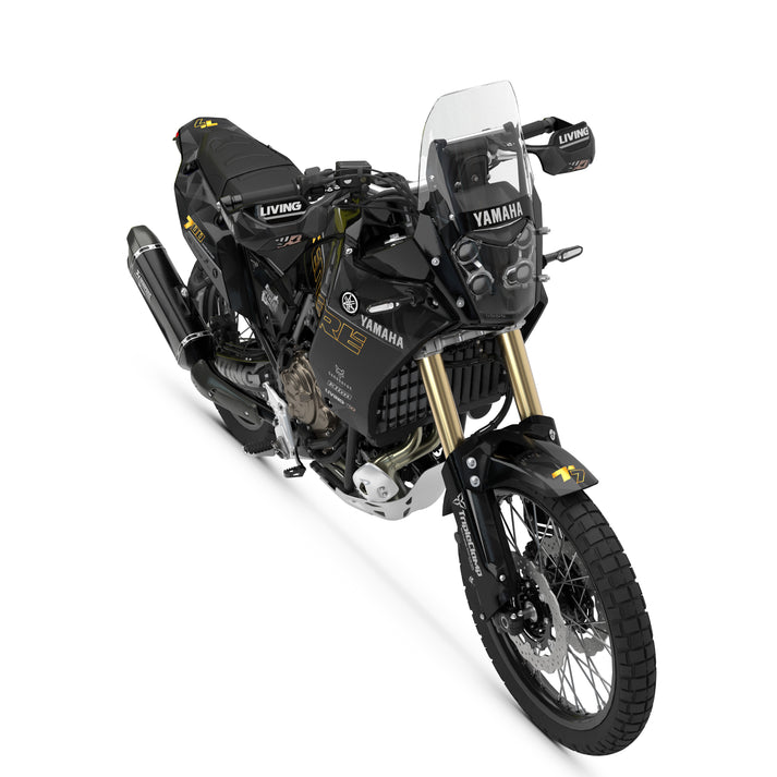 Yamaha Tenere 700 Graphics Kit "Black & Gold Limited Edition" – LIVING ...
