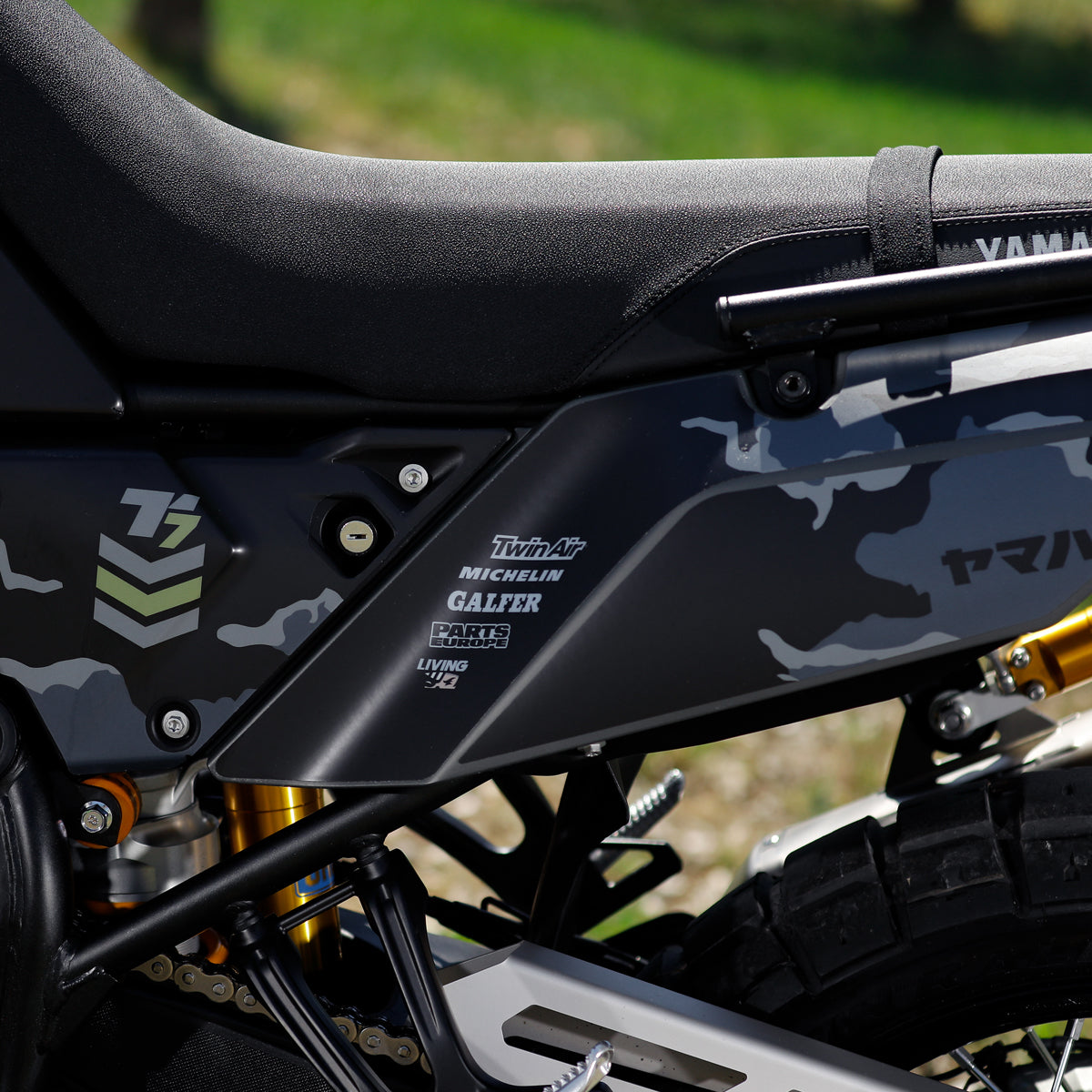 Yamaha Tenere 700 Graphics Kit "Ausio Camo" – LIVING THIS BIKELIFE