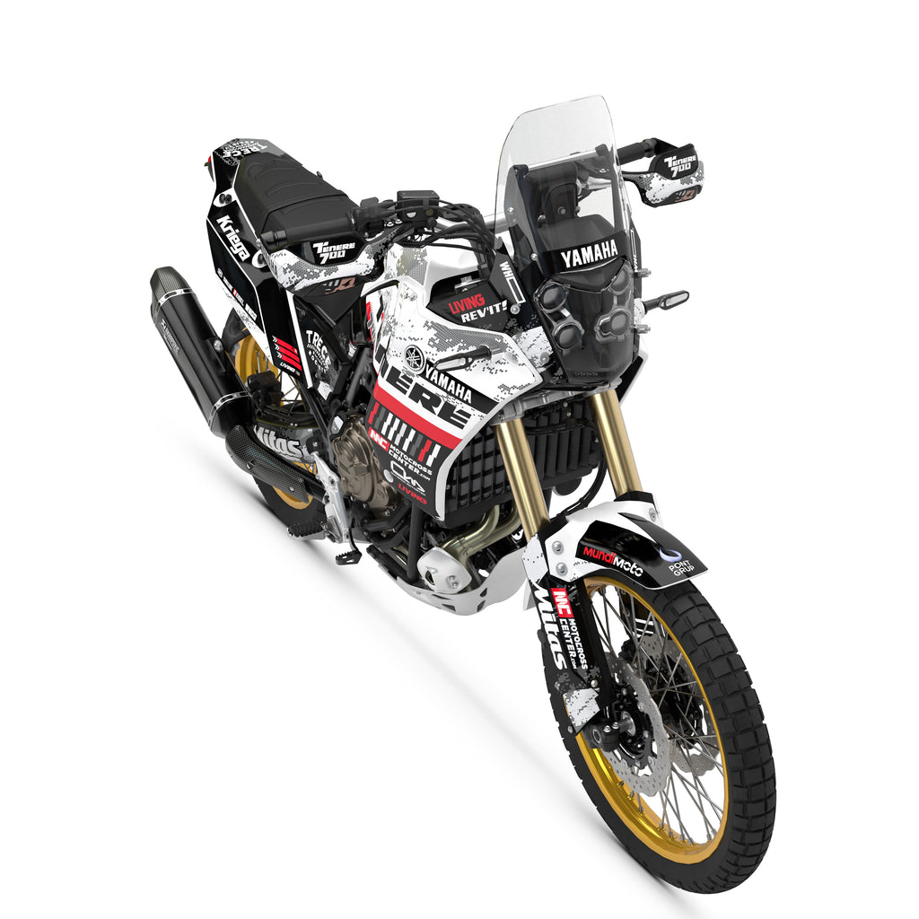 Yamaha Tenere 700 Graphics Kit "Pol Tarres Erzbergrodeo" – LIVING THIS ...