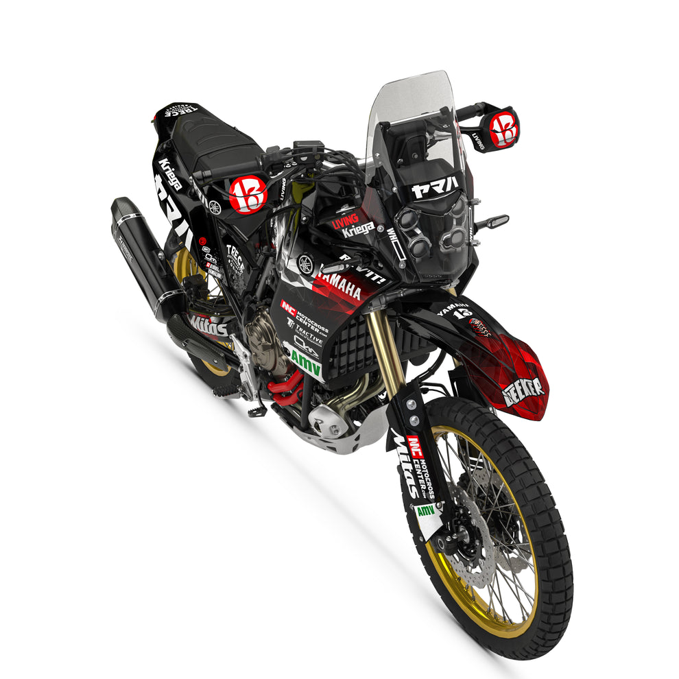 Yamaha Tenere 700 Graphics Kit "Pol Tarres Japan" – LIVING THIS BIKELIFE