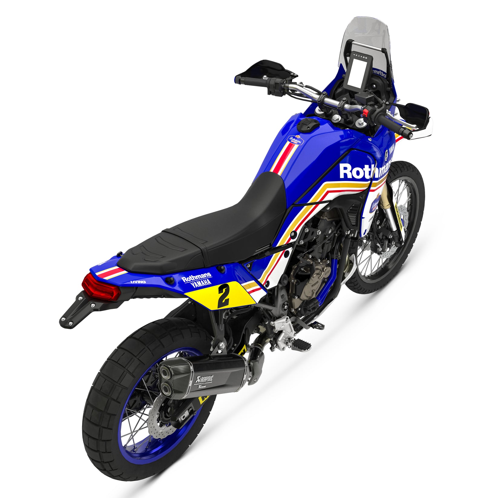 Yamaha Tenere 700 Graphics Kit "Rothmans" – LIVING MOTOR CO.
